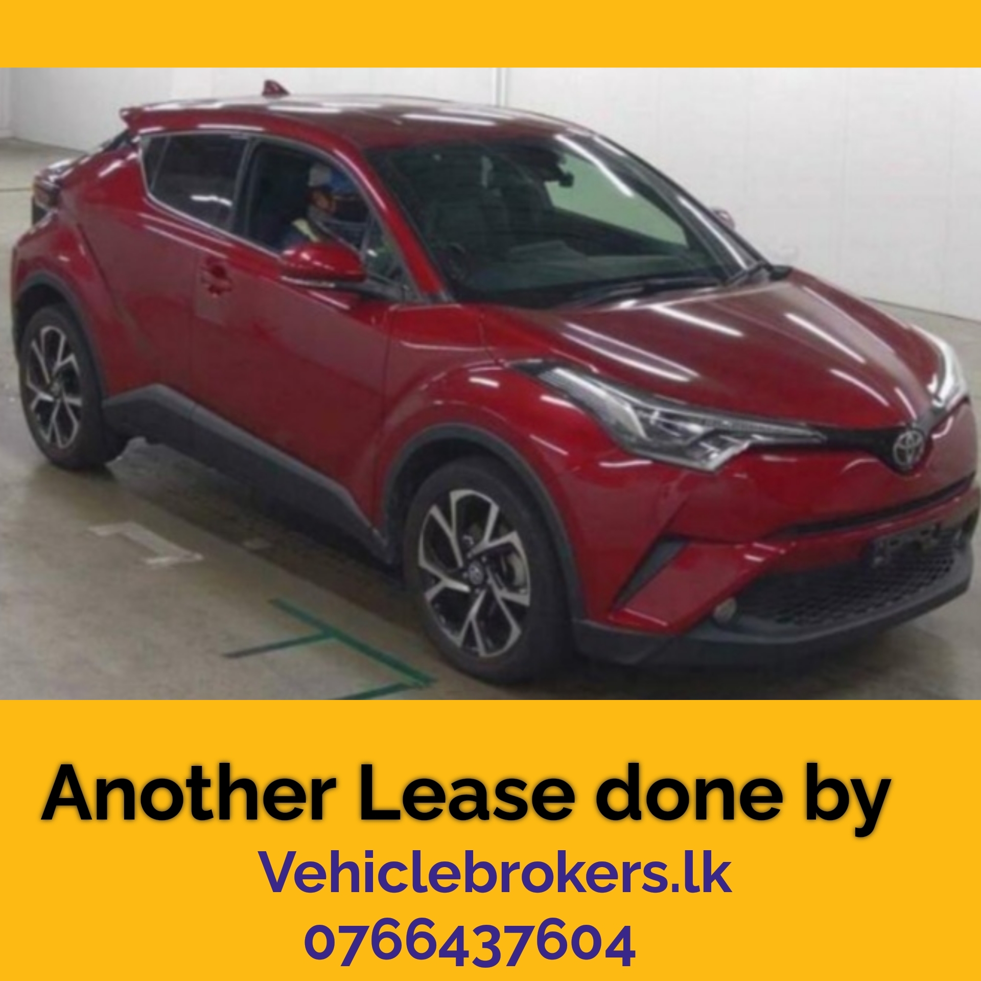CHR Lease Done . – Vehicle Brokers
